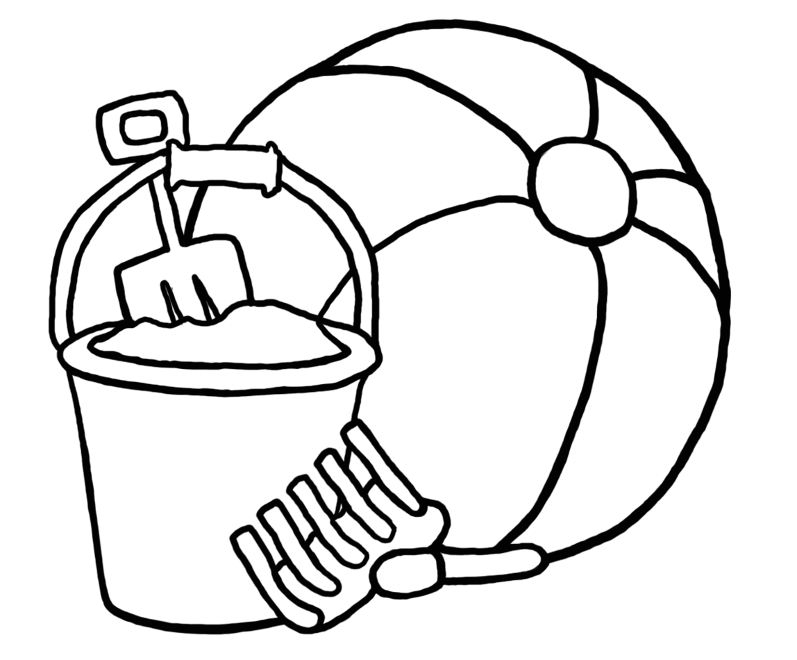Beach Ball Colouring ClipArt Best