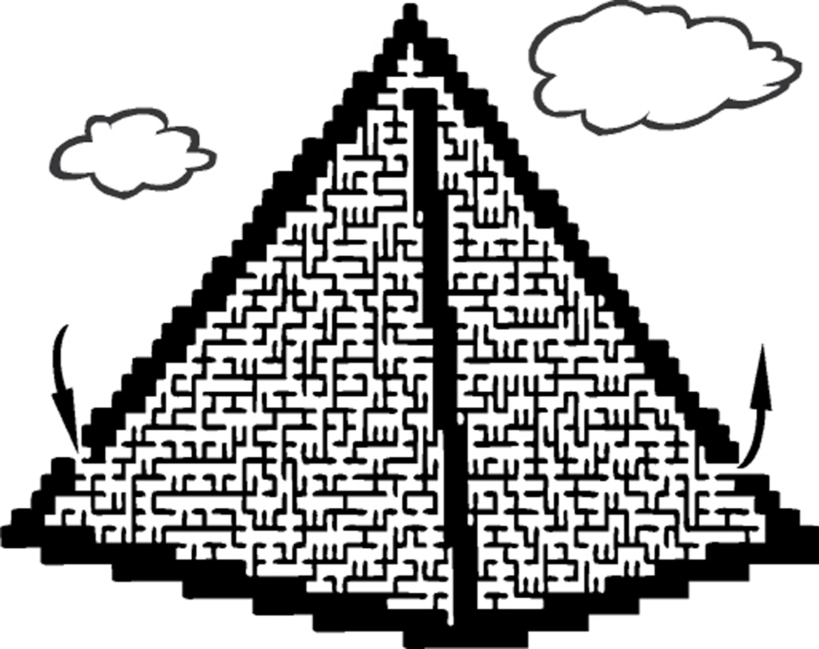Pyramid - Travel Mazes - ClipArt Best - ClipArt Best