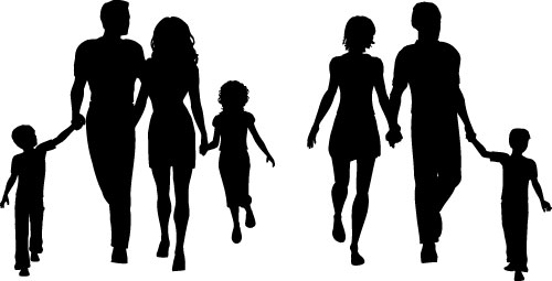 People clip art black and white free clipart images 4 - Cliparting.com ...