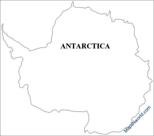 Antarctica Continent Page Coloring Pages