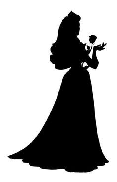 Disney Princess Silhouettes Clip Art