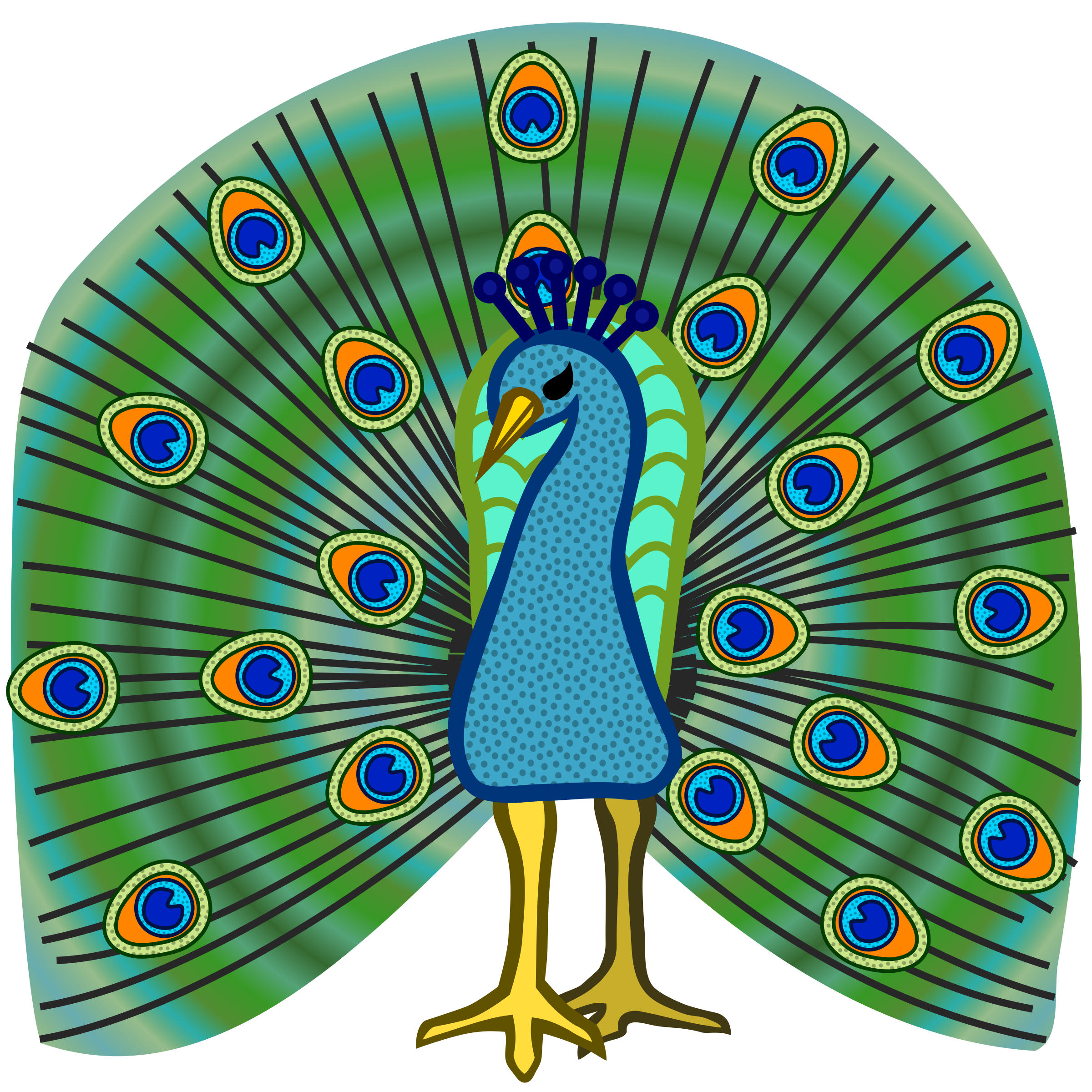 Clip art peacock - ClipArt Best - ClipArt Best