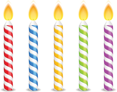 Pictures Of Birthday Candles Clip Art - ClipArt Best