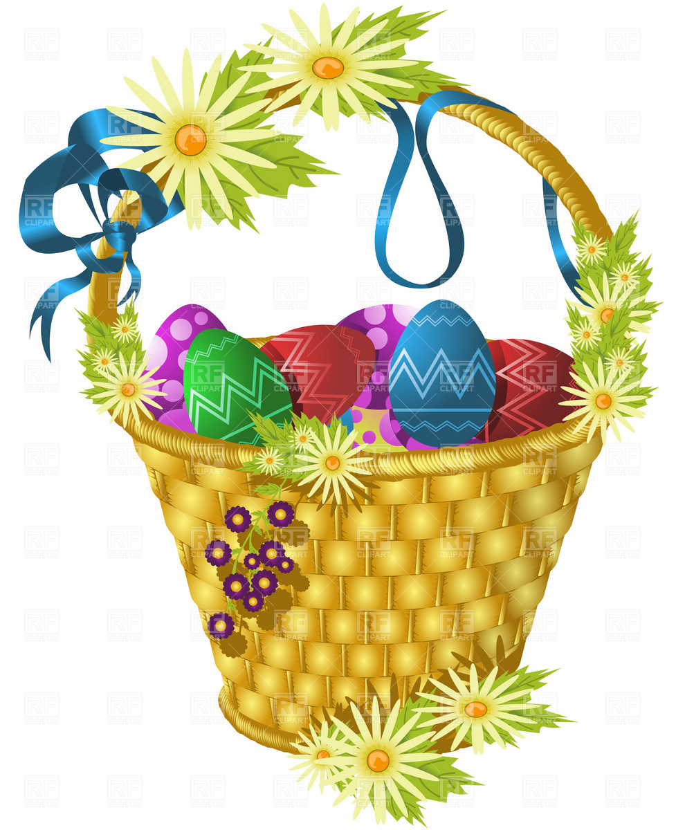 Easter Basket Clip Art Free - ClipArt Best