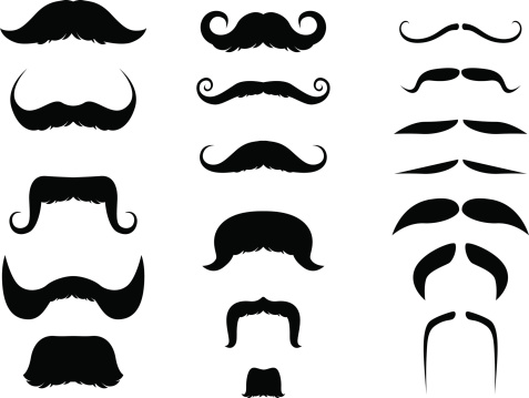 Mustache Clip Art, Vector Images & Illustrations - ClipArt Best ...