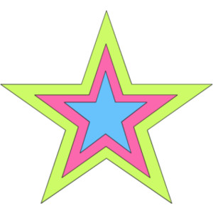 Colorful Star Clip Art - Colorful Star Image - Polyvore - ClipArt Best ...