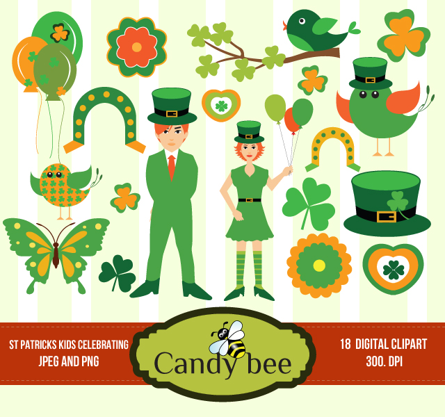 Cute St Patricks Kids Celebration Cliparts - ClipArt Best - ClipArt Best