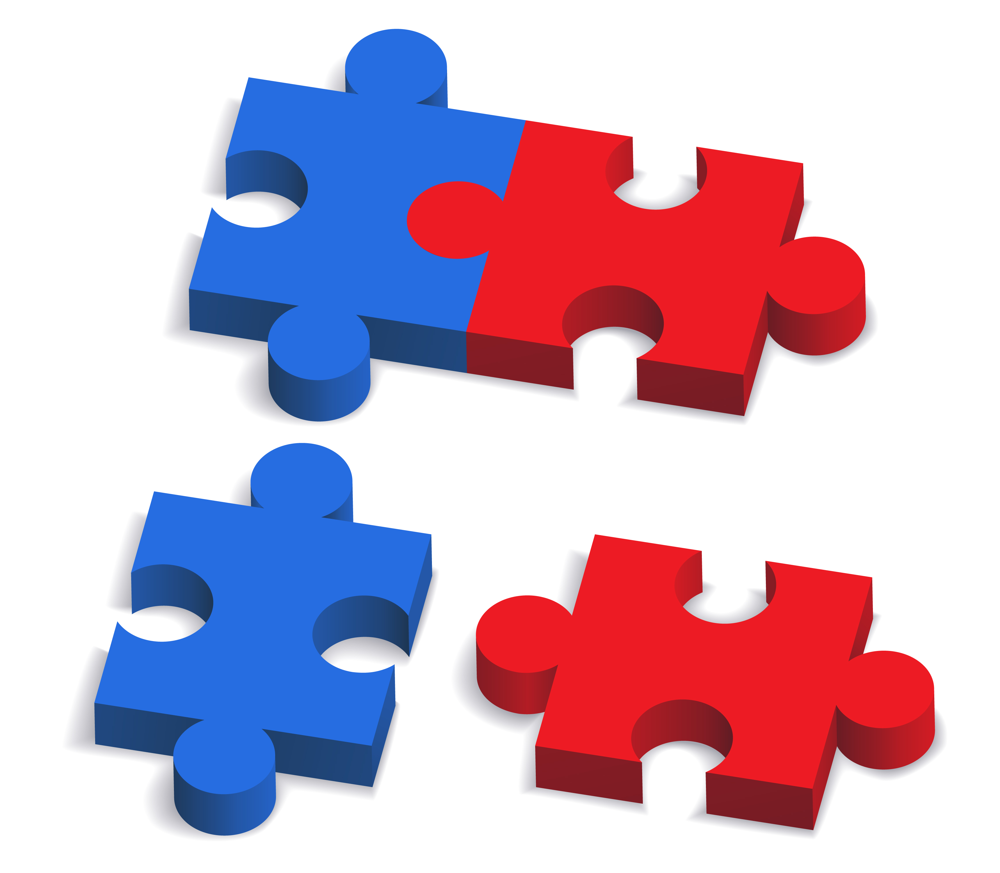 Puzzle 4 Pieces ClipArt Best