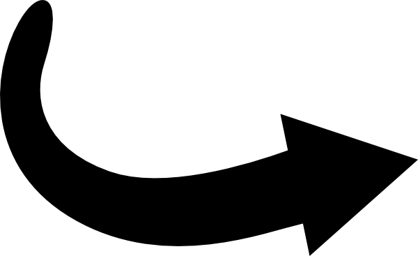 Arrow Pointing Down Curved ClipArt Best