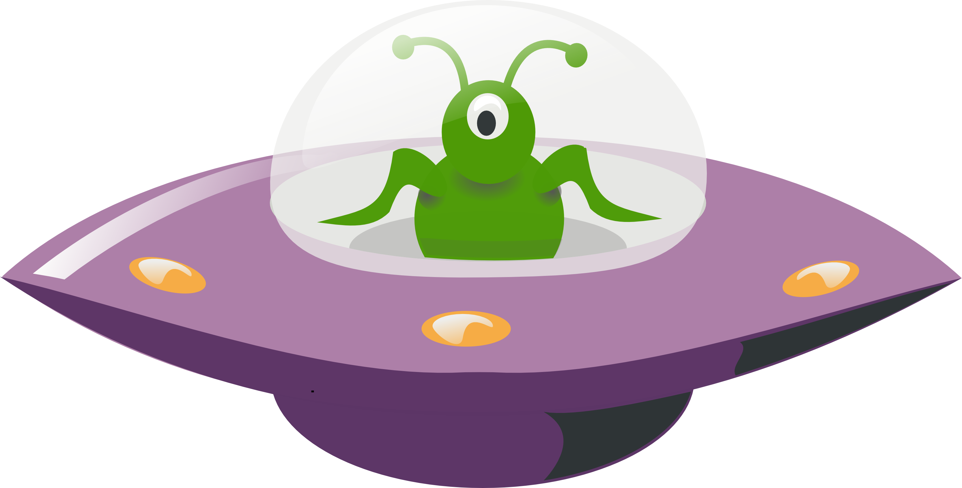 Alien And Spaceship Clipart - ClipArt Best