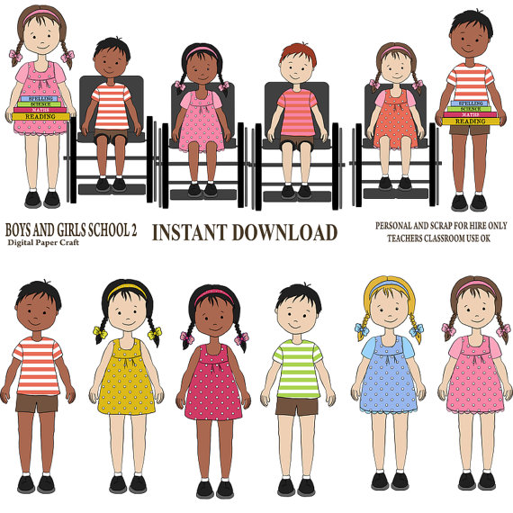 Children At School - ClipArt Best