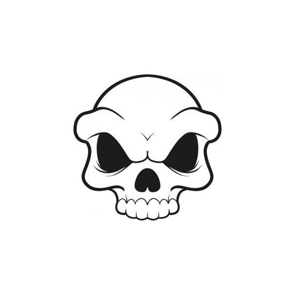 Simple Skull Drawing Simple Skull ClipArt Best ClipArt Best