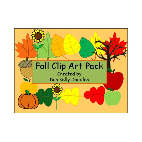 Free fall clip art for teachers
