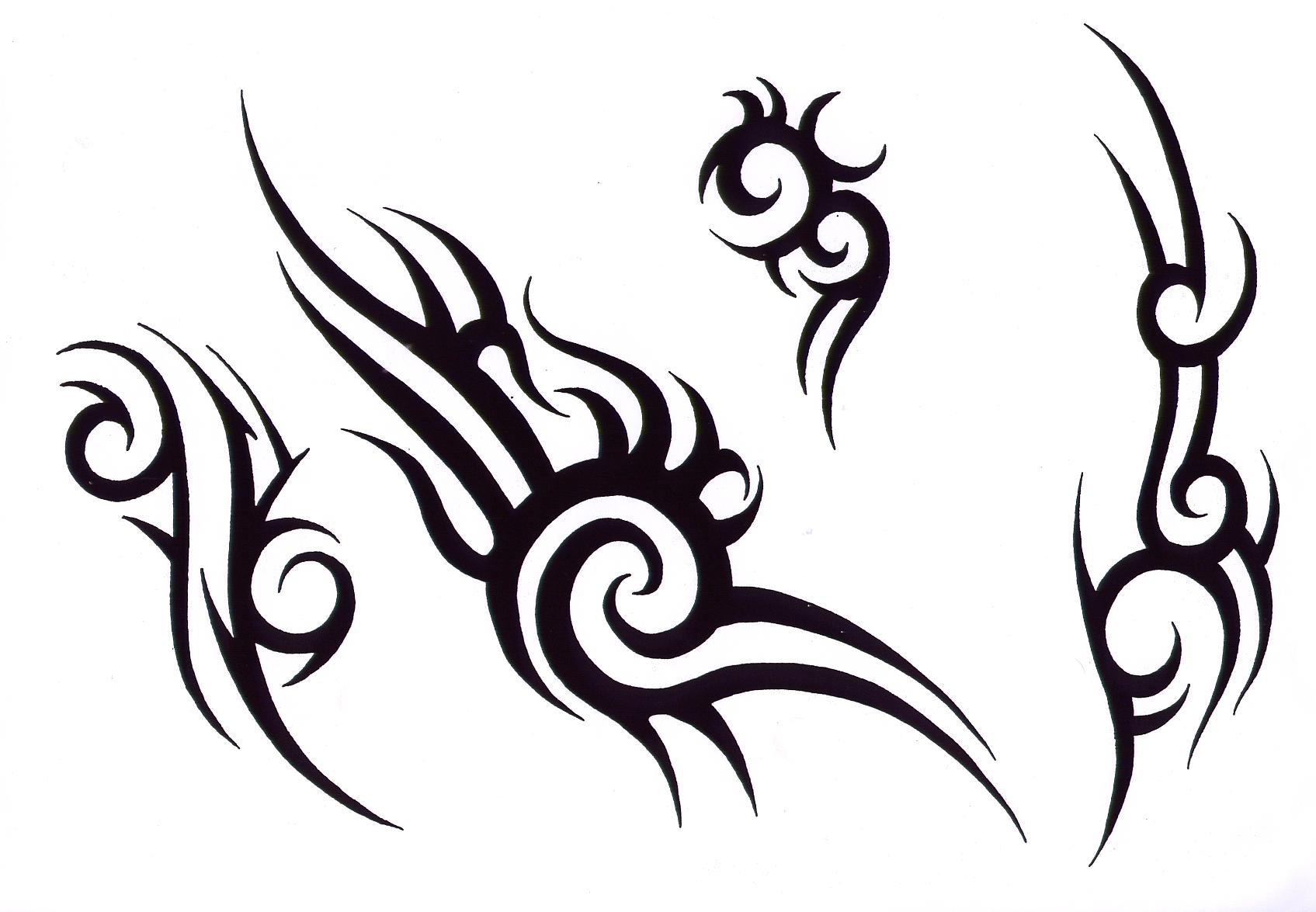 Tribal Tattoo Design Img27 Tribal Flash Tatto Sets Tattoo Clipart Best Clipart Best