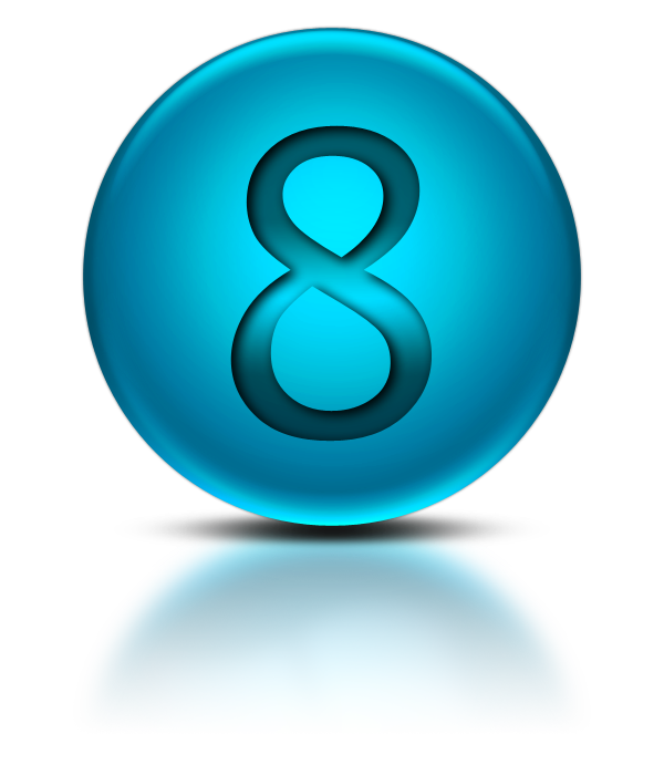 Number 8 Icon - Free Icons and PNG Backgrounds - ClipArt Best - ClipArt Best