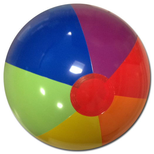 Largest Selection of Beach Balls with Fast Delivery - 16'' Rainbow ...