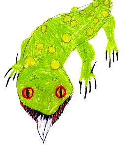 Yellow Spotted Lizard Holes