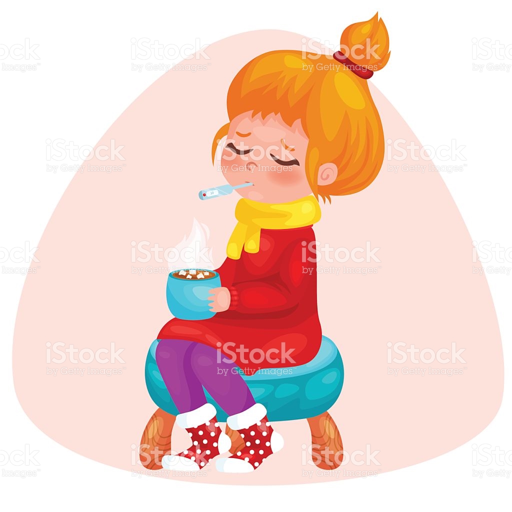 Sick Girl Cartoon - ClipArt Best