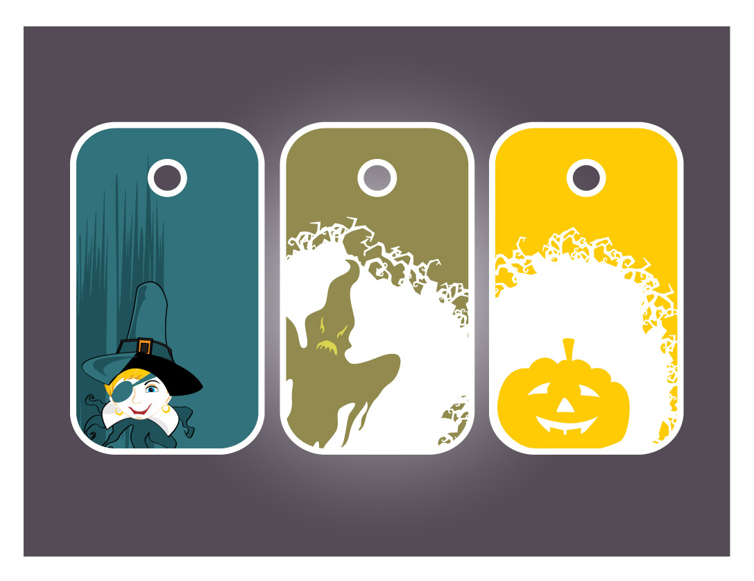 Halloween tag element vector Free Vector - ClipArt Best - ClipArt Best