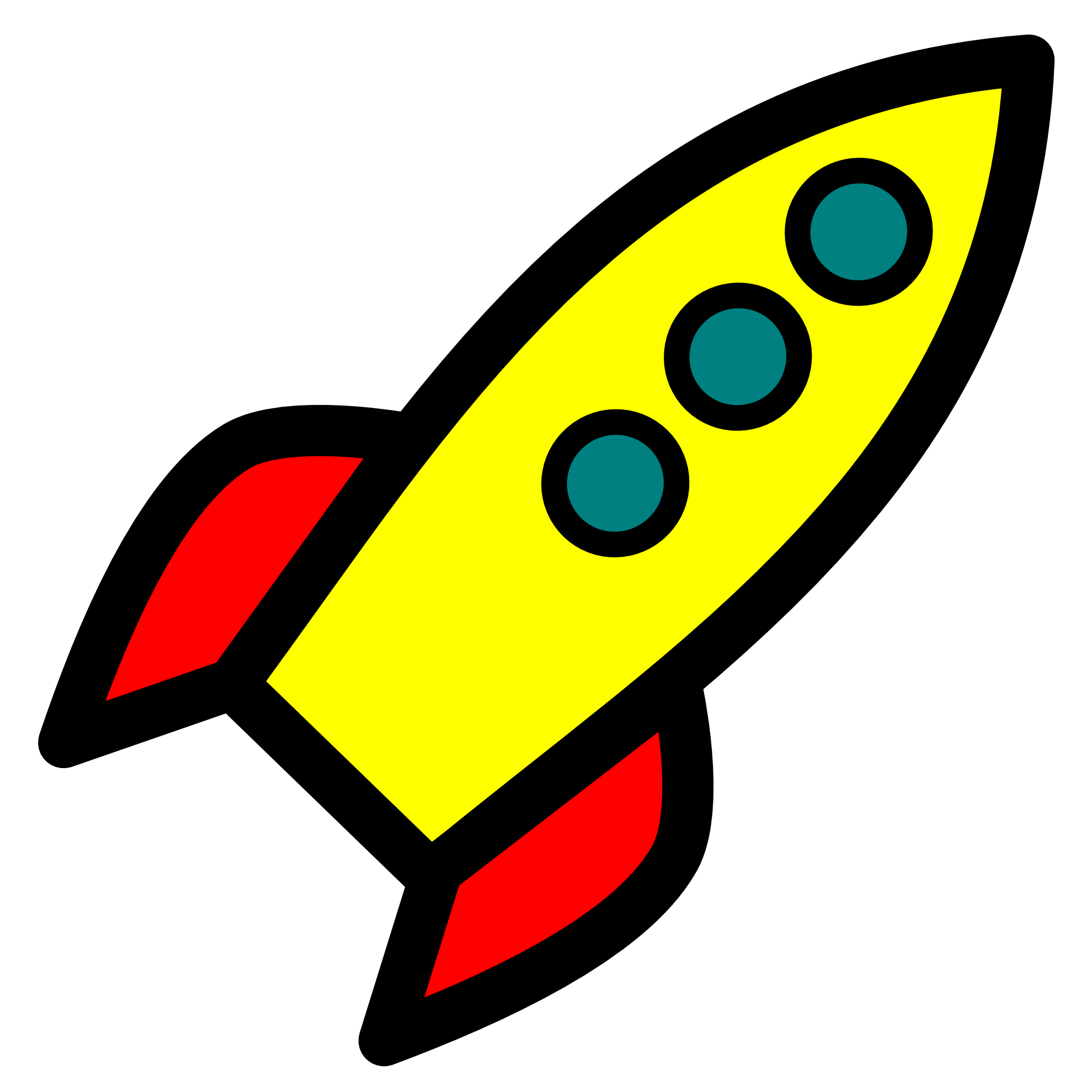 Clipart Of Rocket Ship Shapes - ClipArt Best