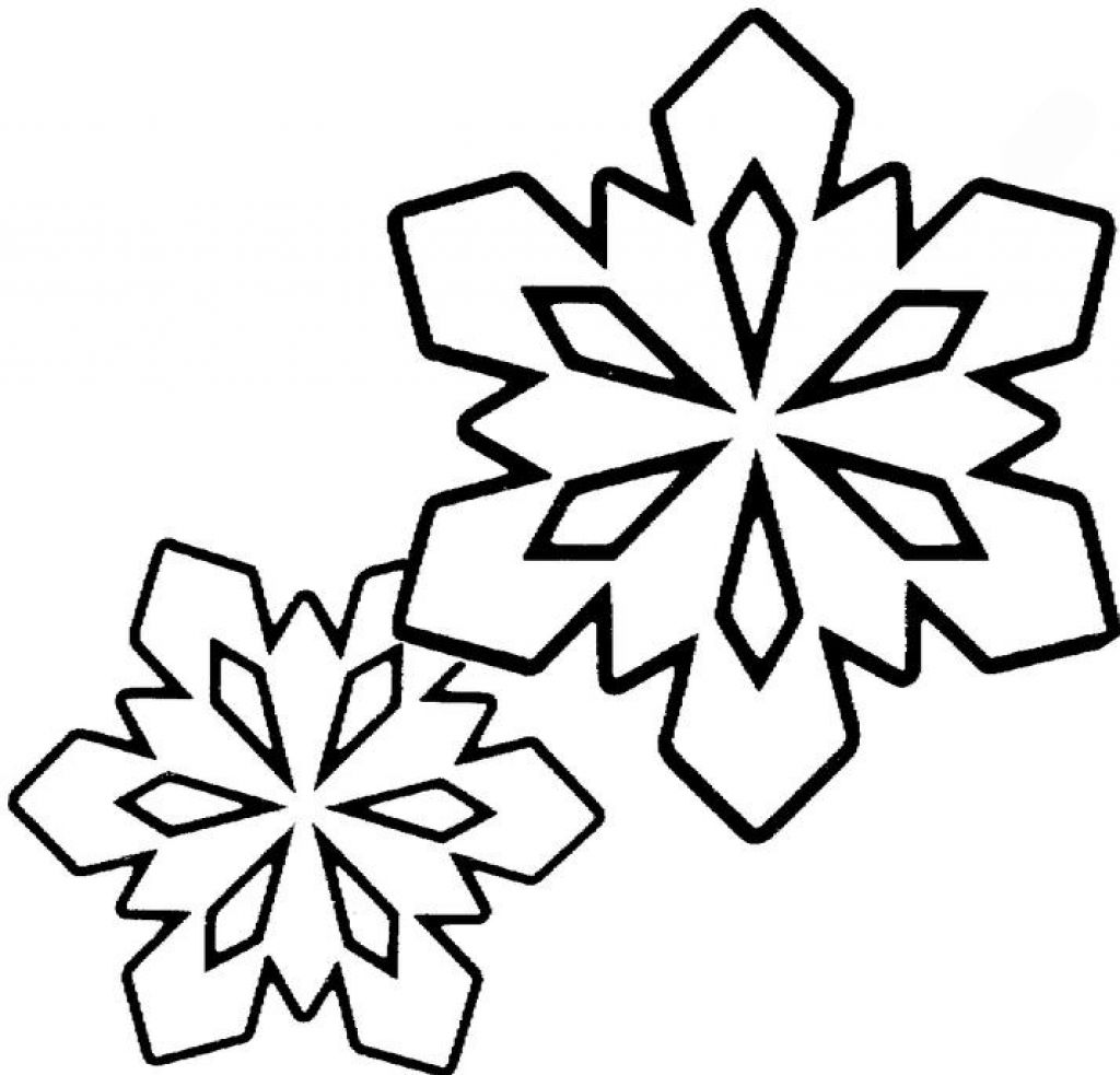 Snowflake Colouring Pictures ClipArt Best