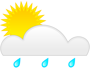 Cloudy Rain Weather - ClipArt Best