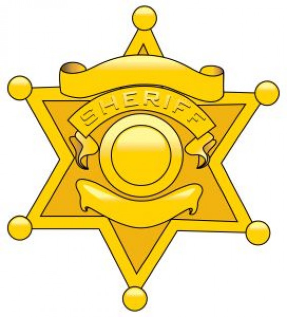 Sheriff Badge Template ClipArt Best