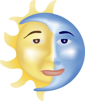 Sun And Moon Clip Art - ClipArt Best - ClipArt Best