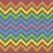 Rainbow Chevron Wallpaper