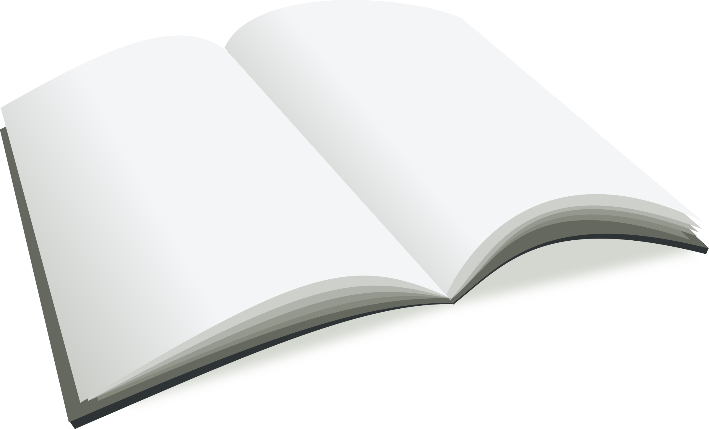 Open Blank Book ClipArt Best