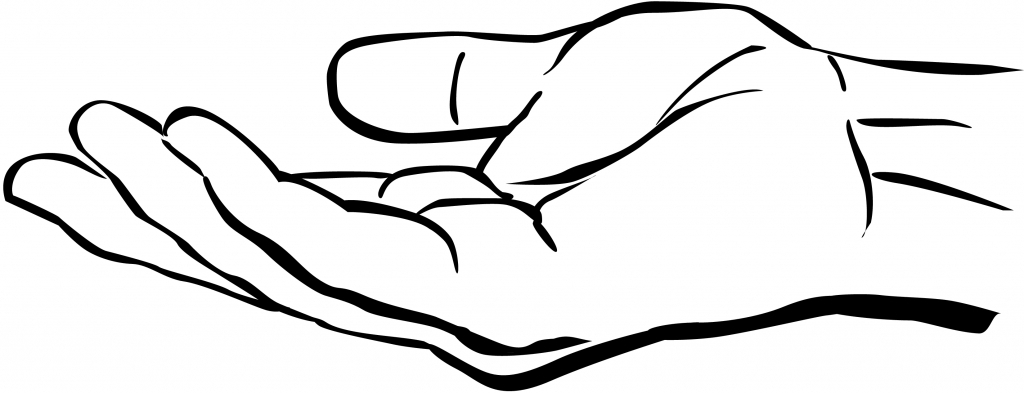 Hand Outline Drawing Drawing Art Gallery ClipArt Best ClipArt Best