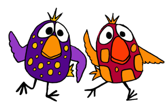 Dancing Bird Clip Art