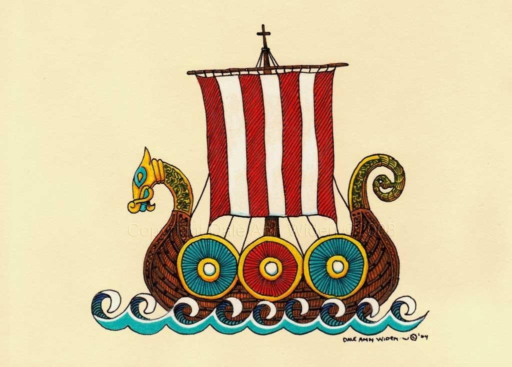 Viking Ship Clip Art - ClipArt Best