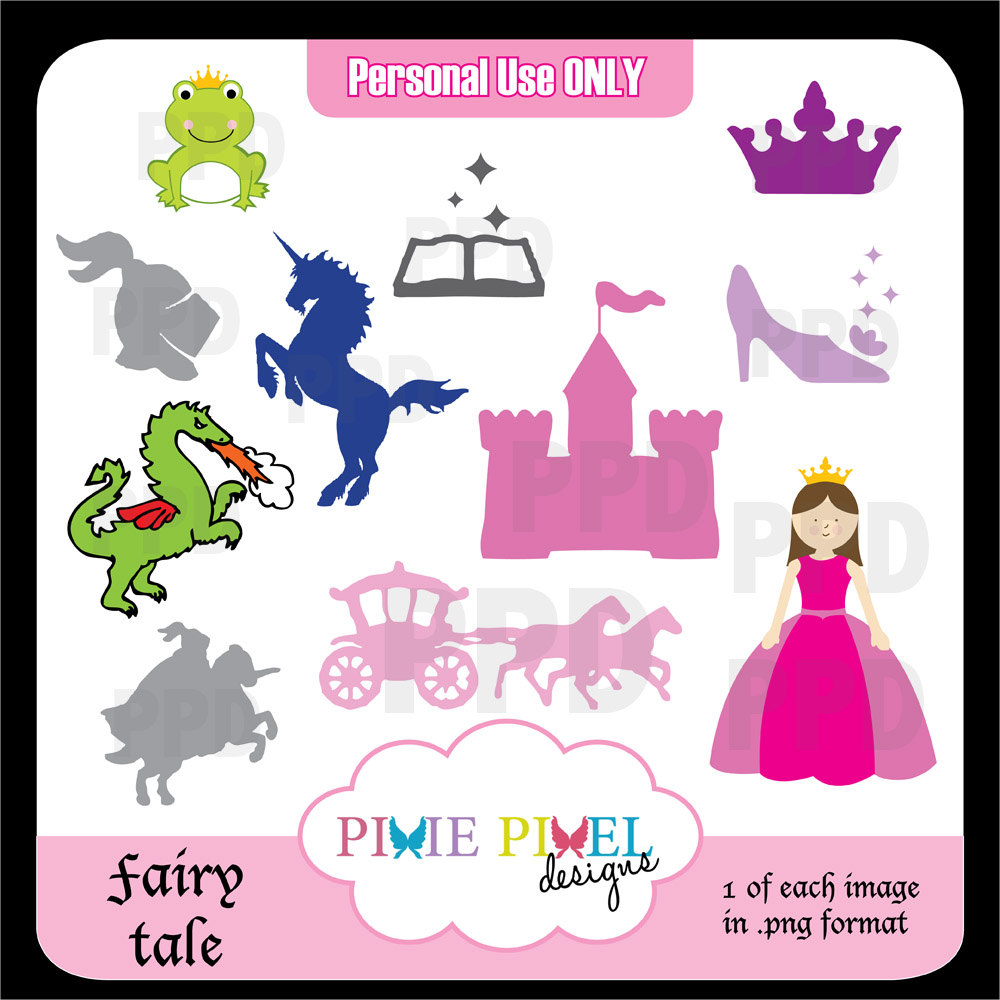 Fairy Tale Digital Clipart Printable - ClipArt Best - ClipArt Best
