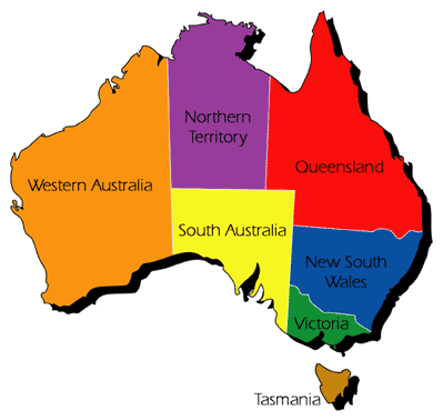 Picture Of Australia Map - ClipArt Best