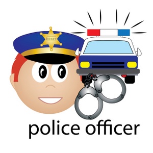 Police Officer Clipart Image - Police Officer Occupation Icon - ClipArt ...