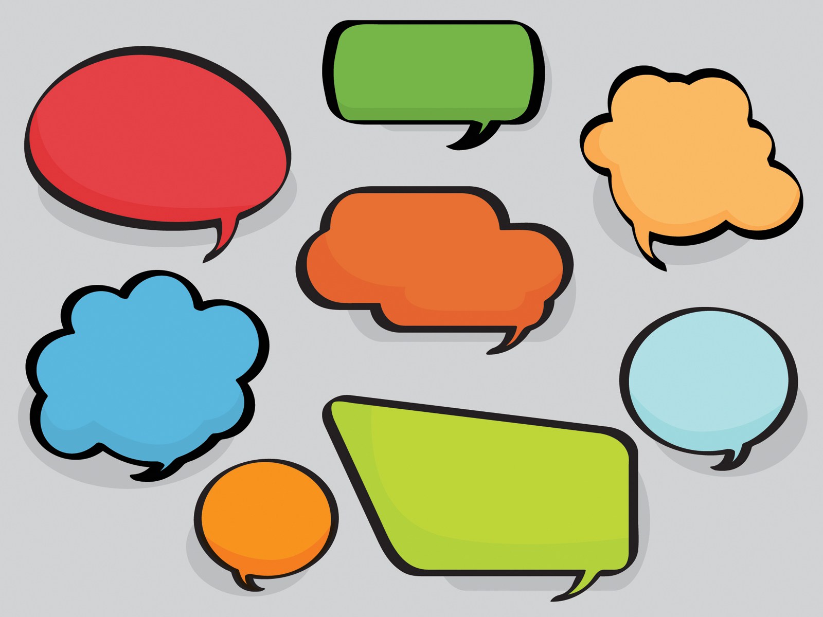Speech Bubble Template ClipArt Best