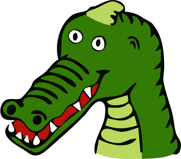 Crocodile Clip Art
