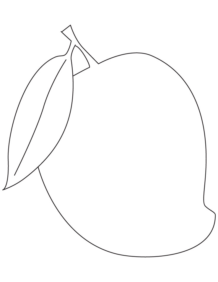 Mango fruit coloring pages | Download Free Mango fruit coloring ... Mango fruit coloring pages | Download Free Mango fruit coloring ...