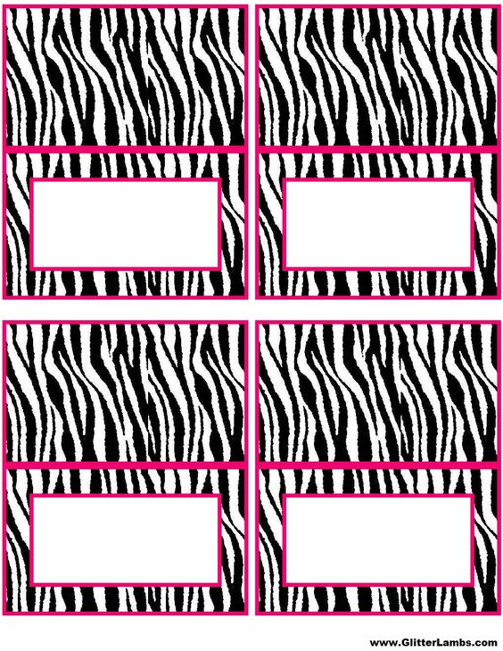 Zebra birthday, Zebra birthday parties and Cupcake toppers on ...