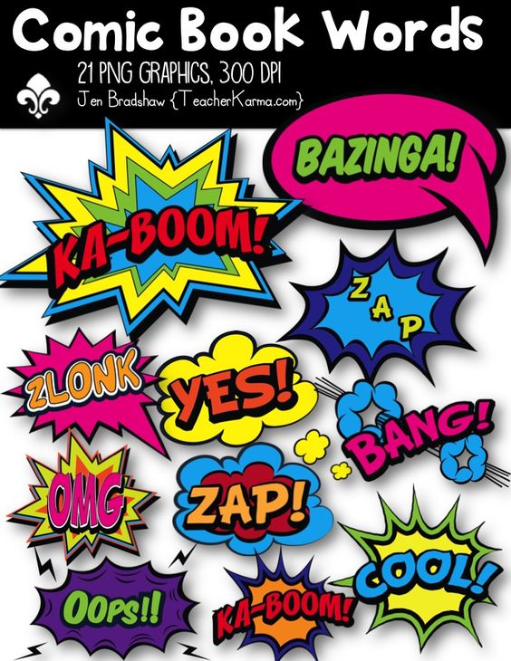 Onomatopoeia Words - ClipArt Best