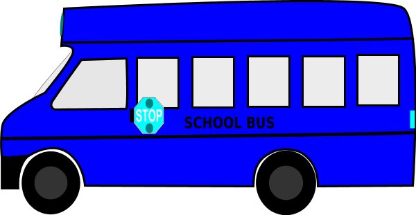 Blue school bus clipart - ClipArt Best - ClipArt Best