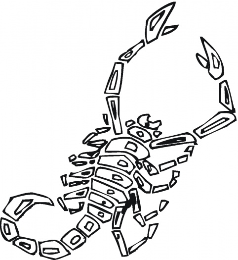 Scorpions coloring pages | Super Coloring - ClipArt Best - ClipArt Best
