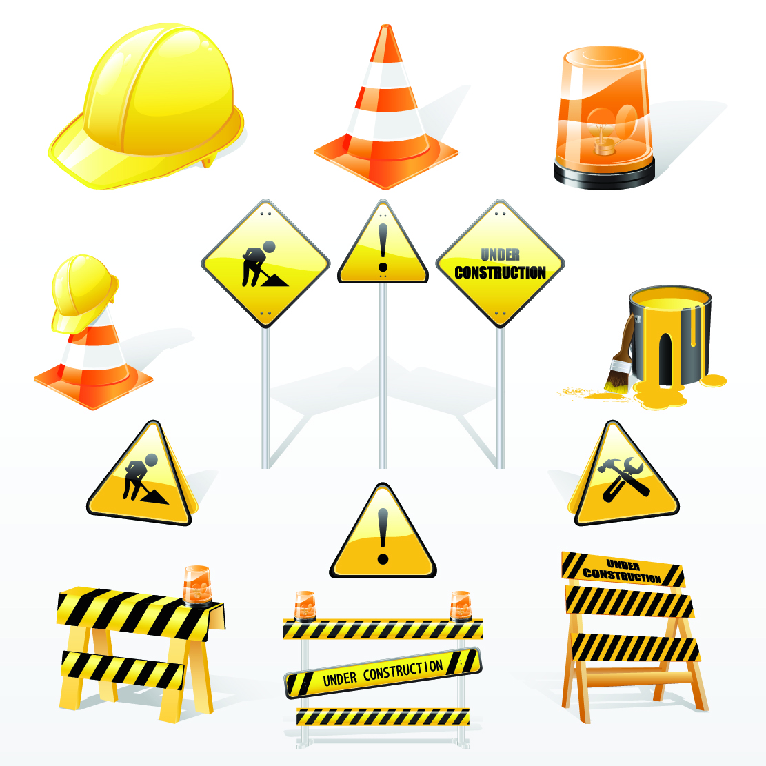Construction Signs Free Vector - ClipArt Best