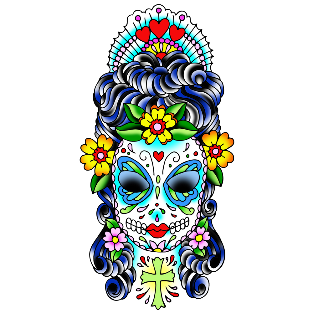 Sugar Skull Drawings - ClipArt Best - ClipArt Best - ClipArt Best