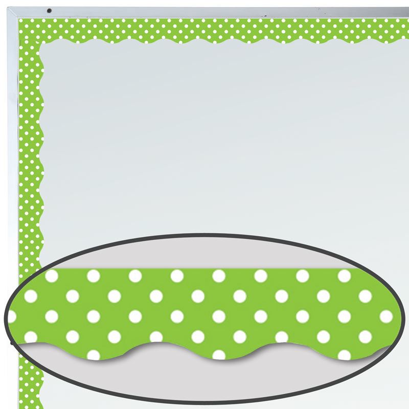 Green Polka Dot Border - ClipArt Best
