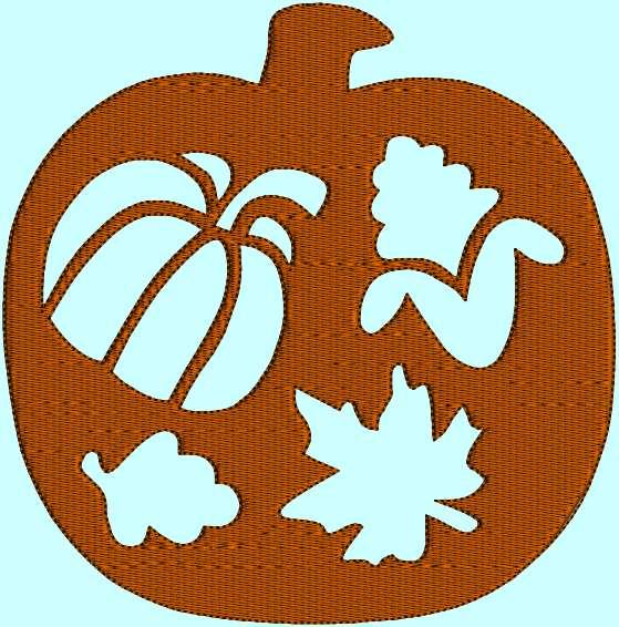 Pumpkin Halloween Thanksgiving Fall Jack O by DesignsByTheStitch ...