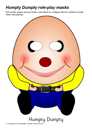 Humpty Dumpty Nursery Rhyme Teaching Resources & Printables ...
