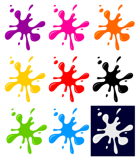 Paint Splats / Ink Splats | Clip Art Hoard - ClipArt Best - ClipArt Best