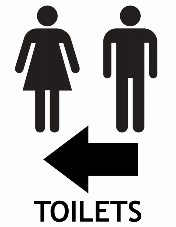 Free Printable Bathroom Signs - ClipArt Best